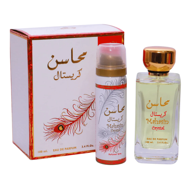 Mahasin Crystal Perfume For Unisex By Lattafa – Perfumeonline.ca